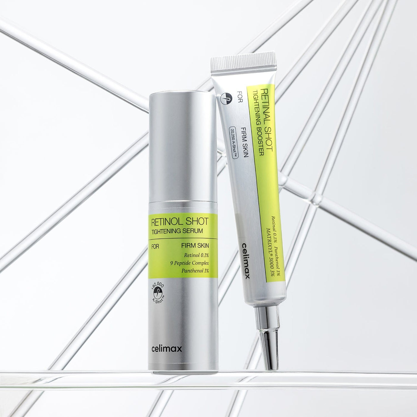The Vita A Retinal Shot Booster & Pore+Dark Spot Brightening Cream Set